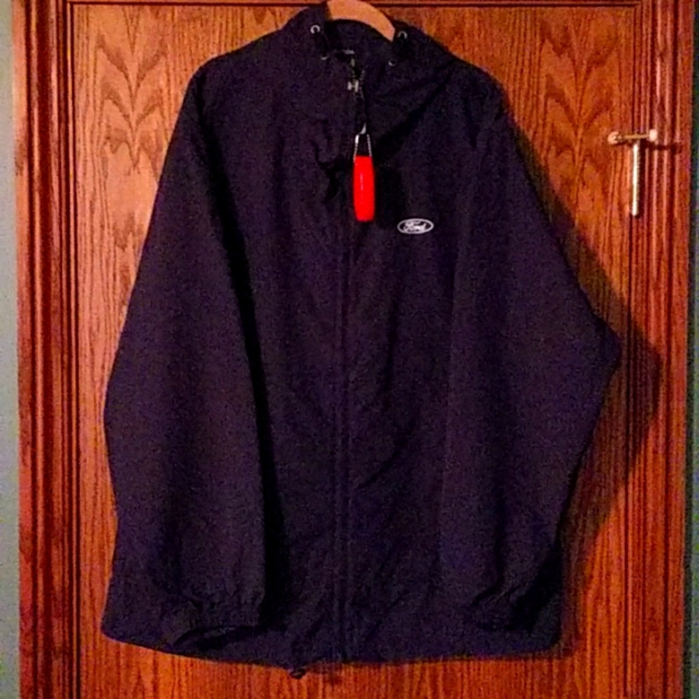 Men's Nautica Hooded Ford Emblem Windbreaker - Gem